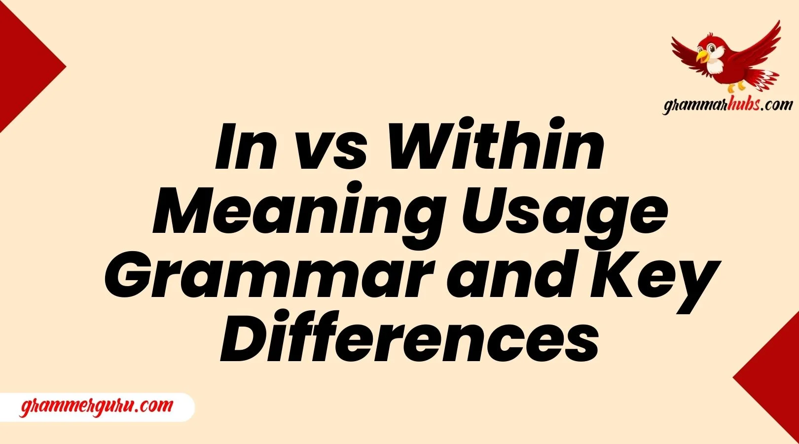 In vs. Within – Meaning, Usage, Grammar, and Key Differences