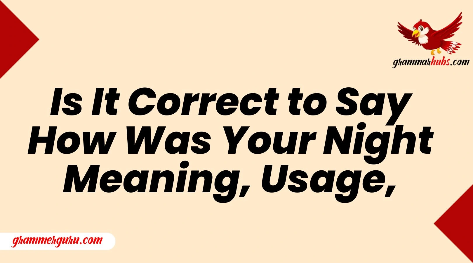Is It Correct to Say “How Was Your Night”? Meaning, Usage,