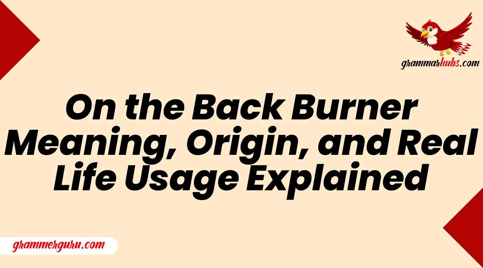On the Back Burner – Meaning, Origin, and Real-Life Usage Explained
