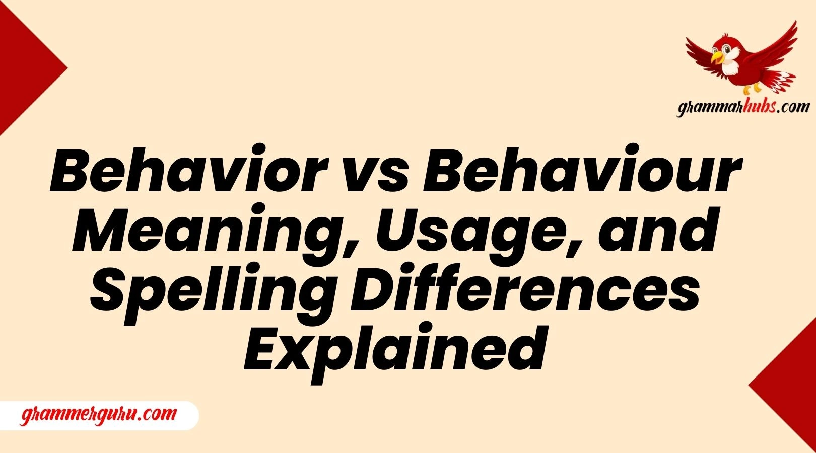 Behavior vs. Behaviour – Meaning, Usage, and Spelling Differences Explained