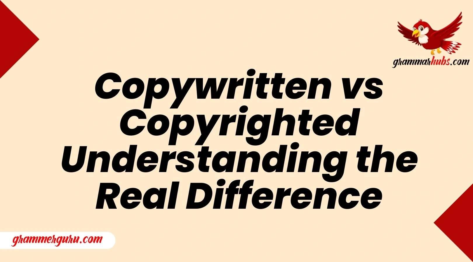 Copywritten vs. Copyrighted – Understanding the Real Difference