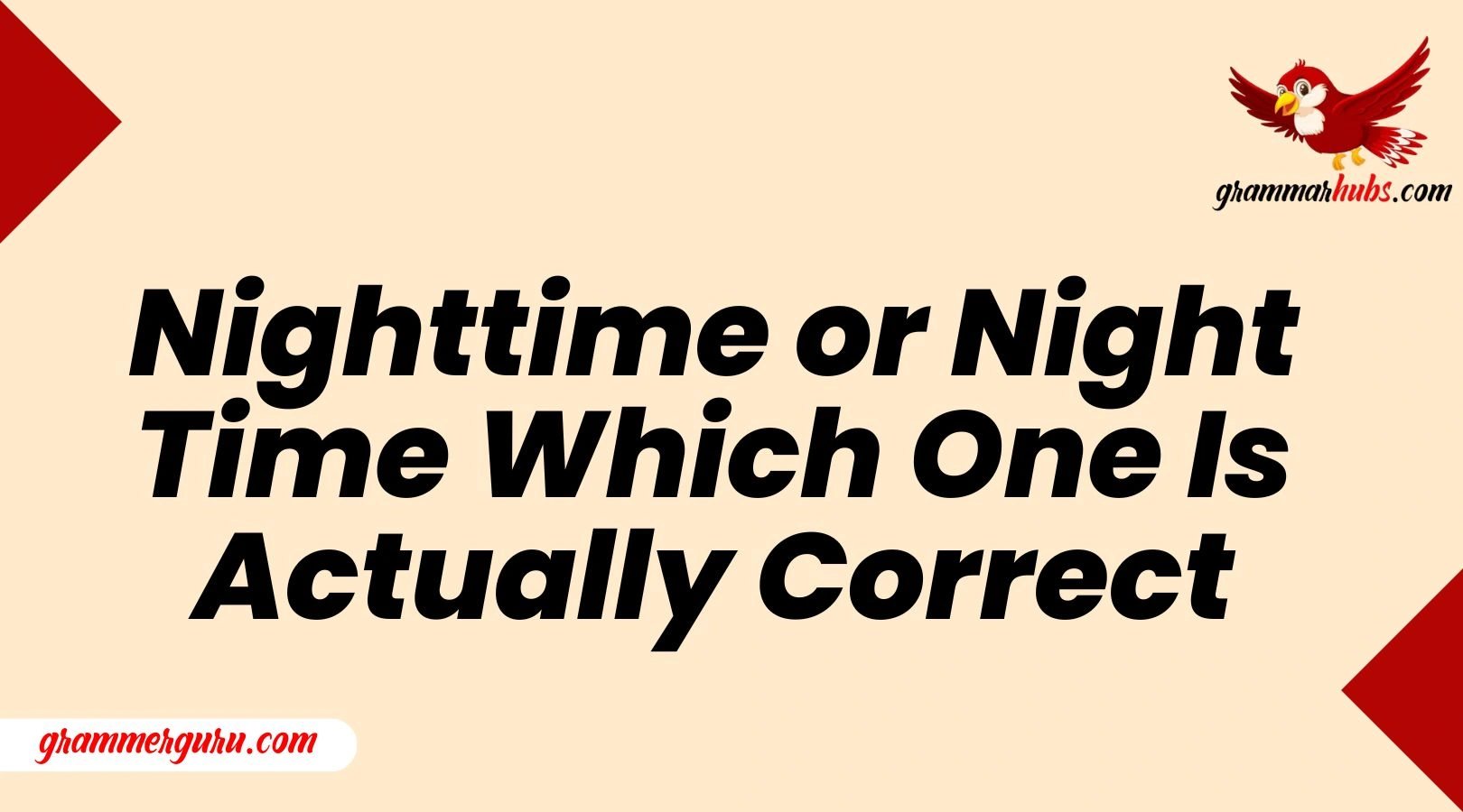 Nighttime or Night Time: Which One Is Actually Correct?